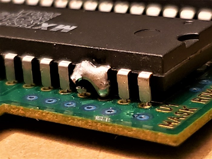 27C322, 27C160 to SNES Mask ROM Extended Adapter Board | Mouse Bite Labs