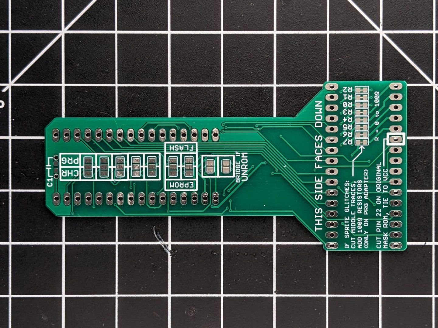EPROM to NES Mask ROM Adapter Board | Mouse Bite Labs