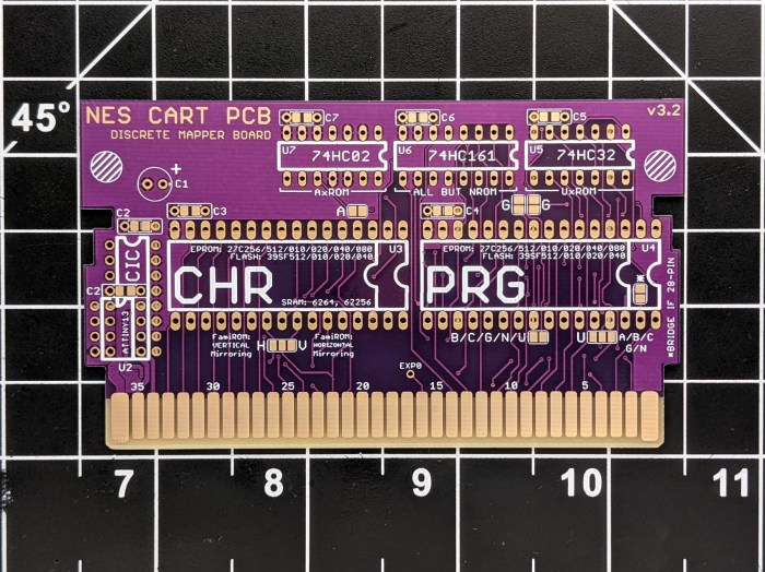 NES Reproduction Board Guide – Discrete | Mouse Bite Labs