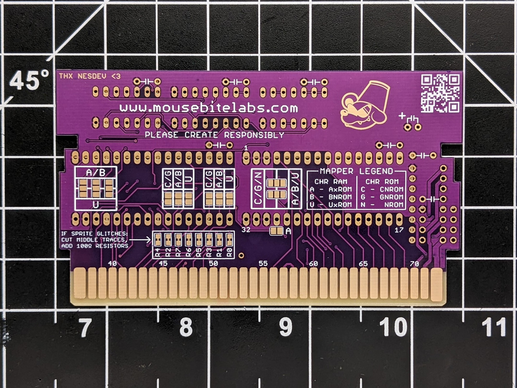 NES Reproduction Board Guide – Discrete | Mouse Bite Labs