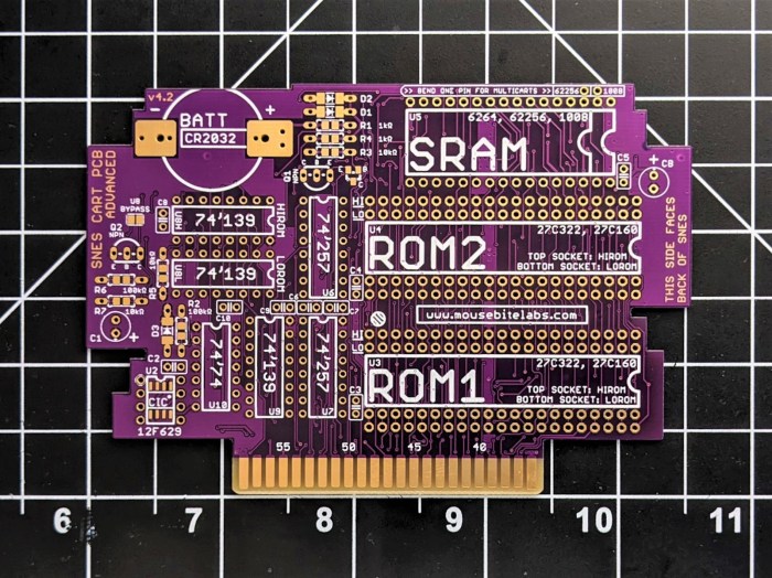 Advanced SNES Reproduction Board Guide | Mouse Bite Labs