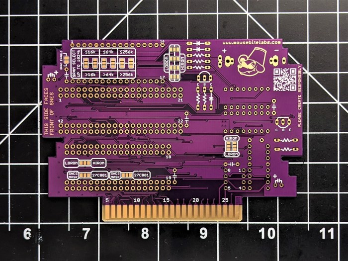 Basic SNES Reproduction Board Guide | Mouse Bite Labs